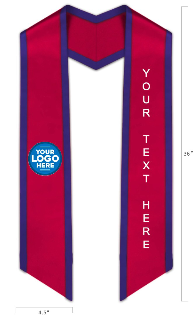 Graduation Stoles - Many Styles & Colours Available – Canadian Gowns
